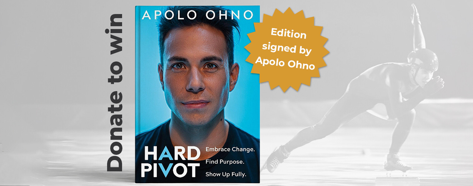 Apolo Ohno Signed Book Giveaway! | Be Still Foundation