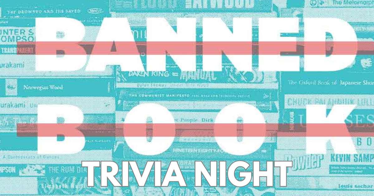 Banned Book Trivia Night - Competitive Fundraiser | The Reading Room ...
