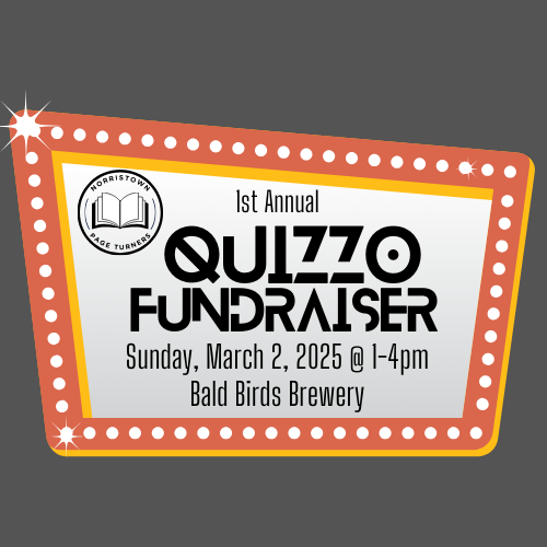Quizzo Fundraiser 🤓🧠🍻🏆🎉 | Norristown Page Turners