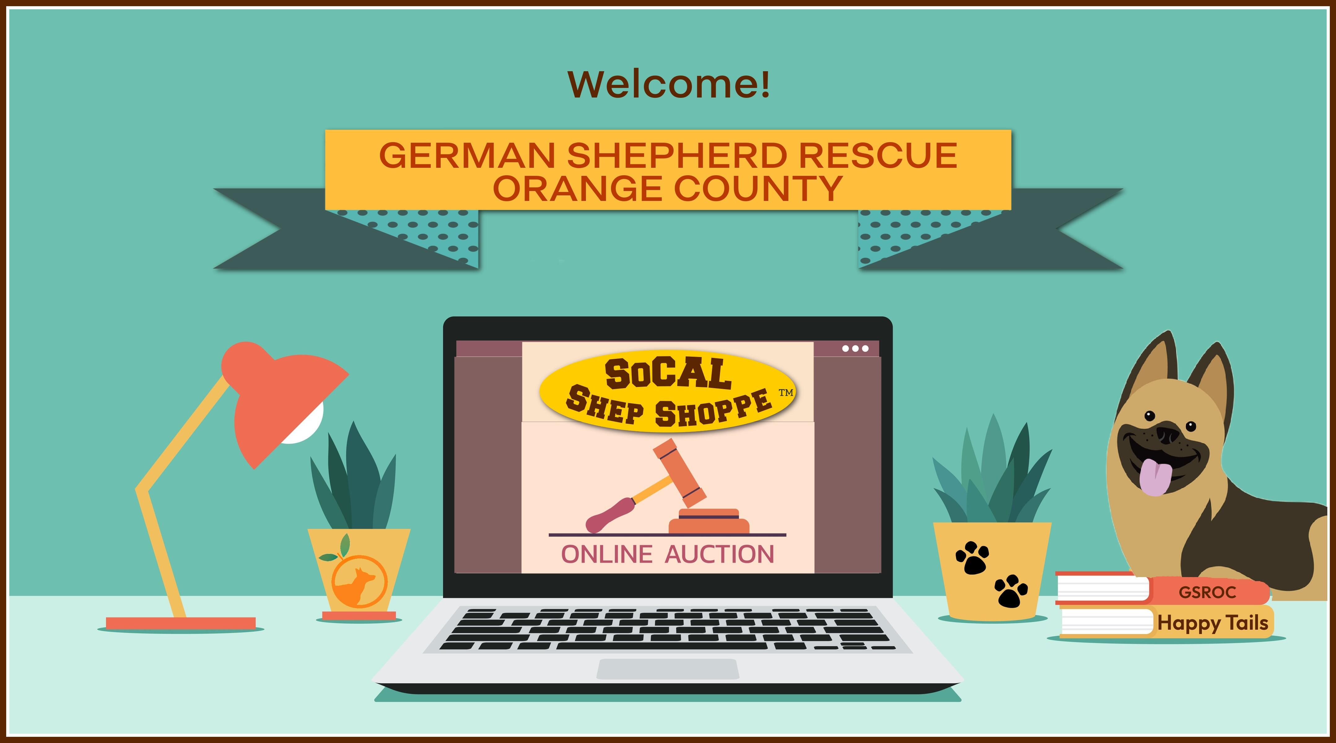 SoCAL Shep Shoppe ® | German Shepherd Rescue of Orange County (GSROC)