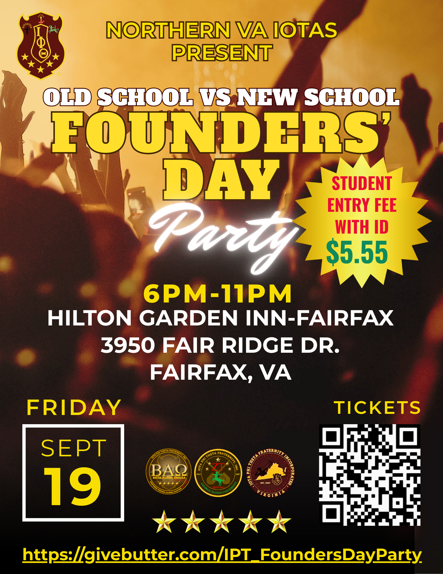 Old School vs New School Founder's Day Party | Northern VA Impacting ...