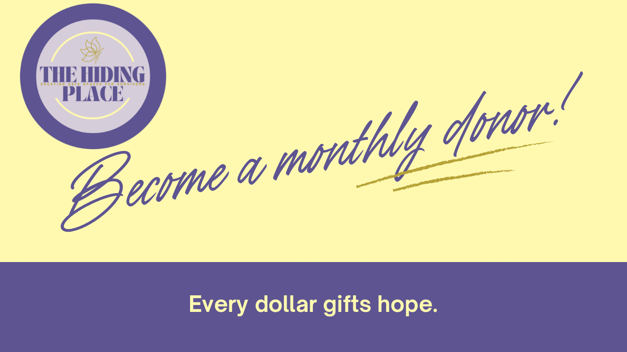 Become a Channel Missions Monthly Partner | The Hiding Place