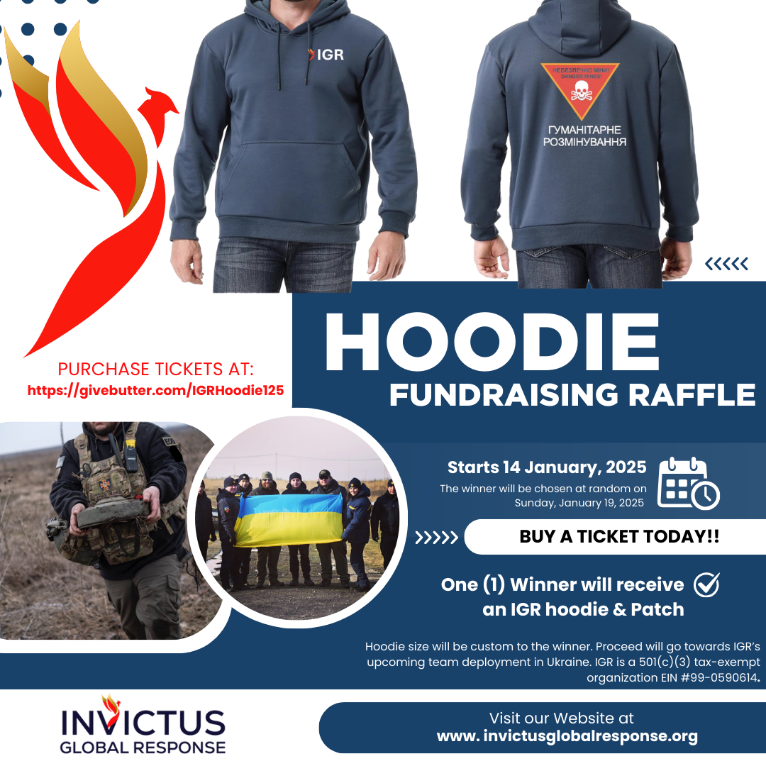 IGR Hoodie & Patch Raffle