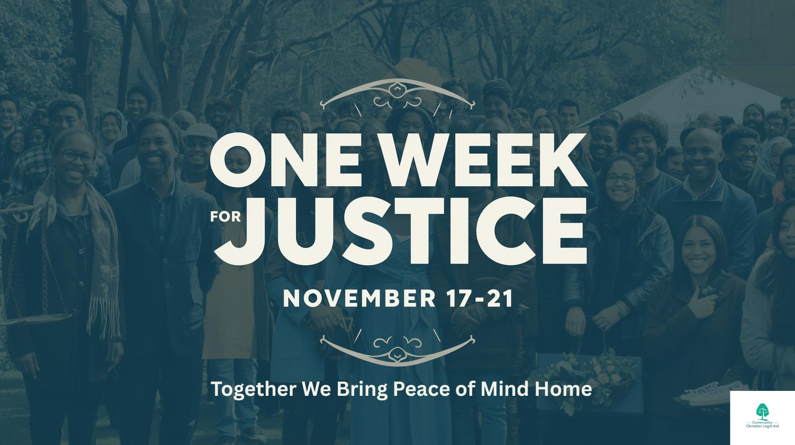 One Week For Justice | Community Christian Legal Aid