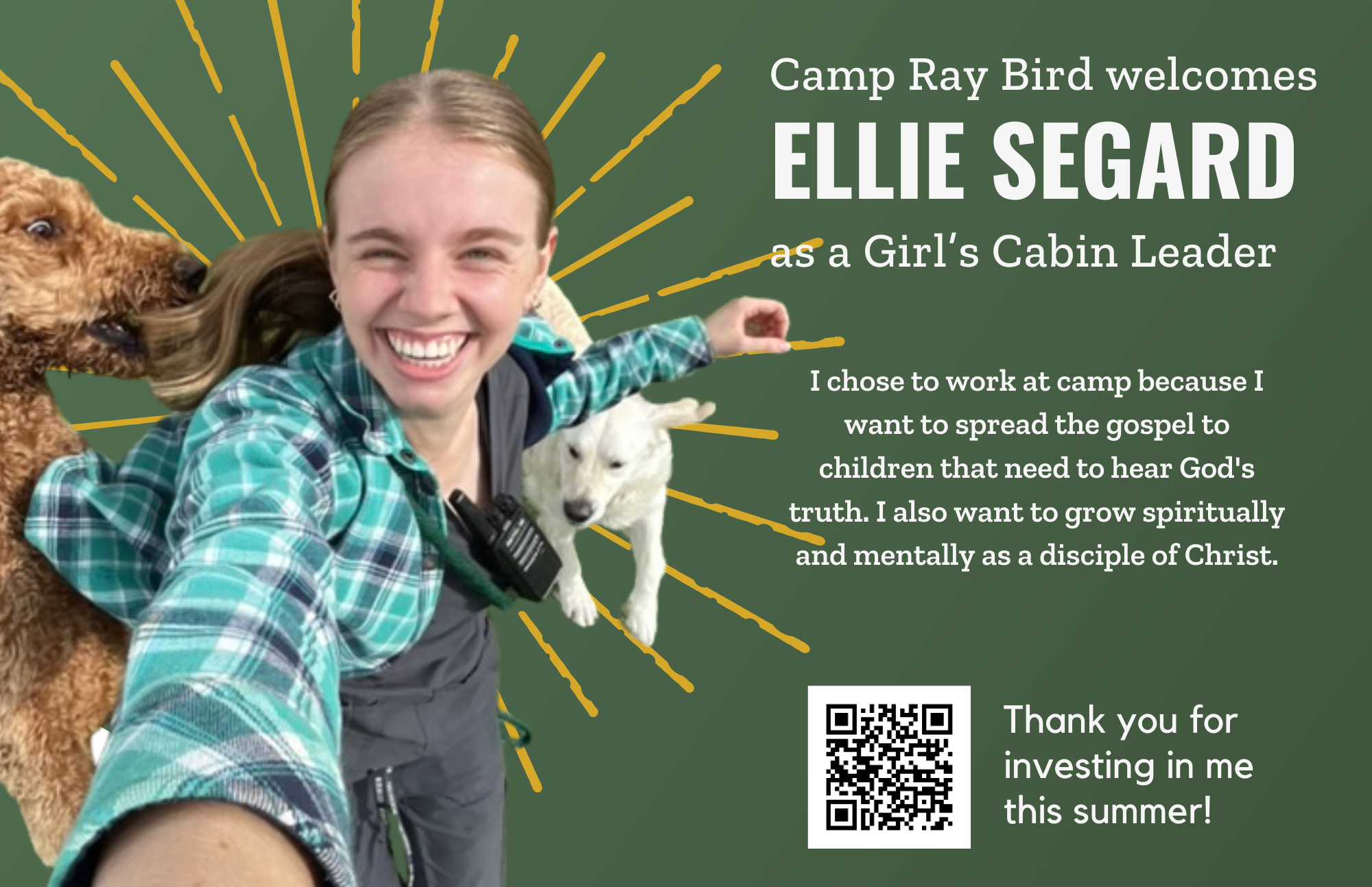 Ellie Segard | Ray Bird Ministries