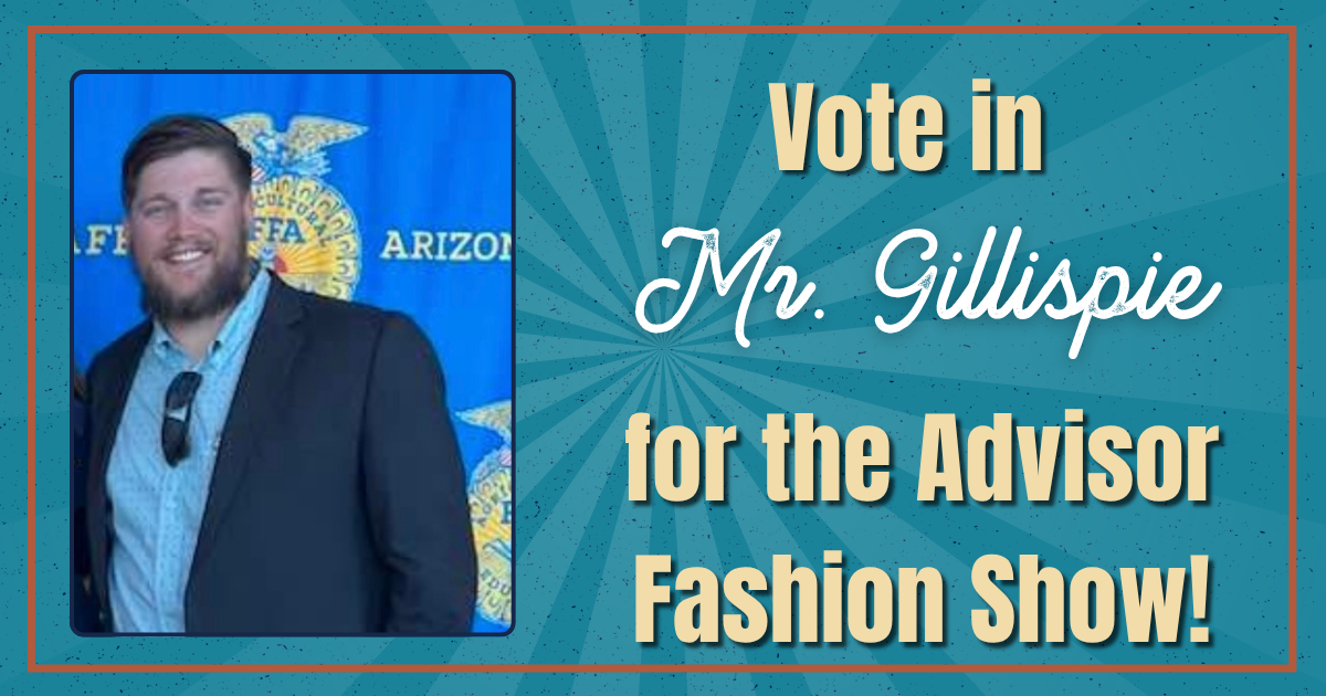 Mr. Caleb Gillispie - Advisor Fashion Show Penny Wars