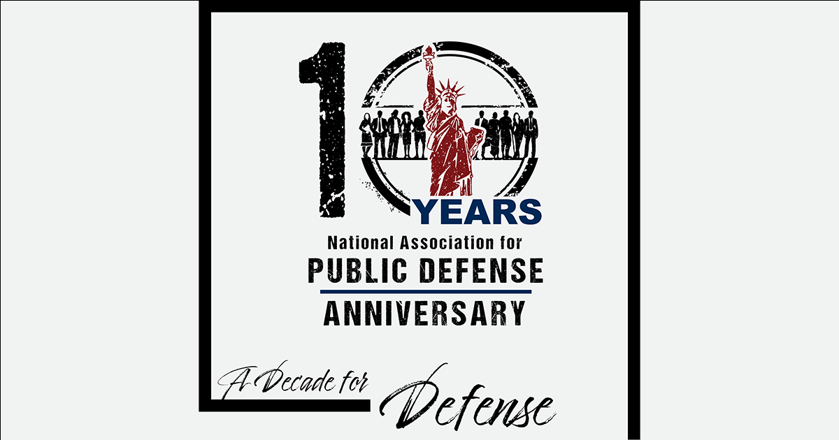 NAPD 10 Year Anniversary