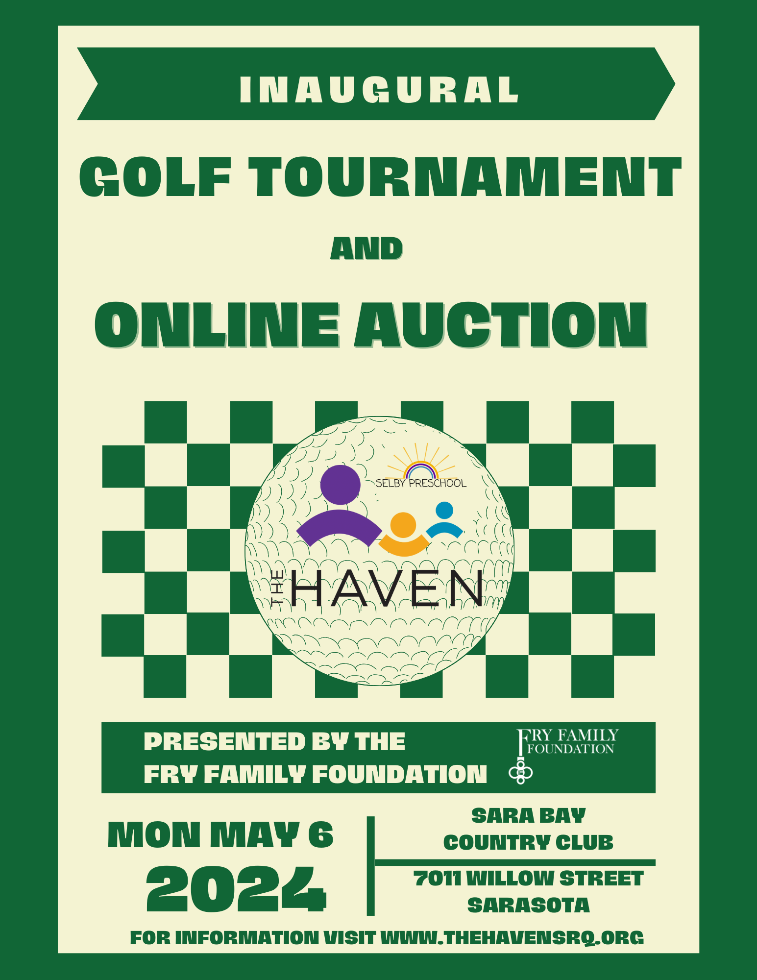 Golf Tournament Silent Auction | Community Haven for Adults and ...