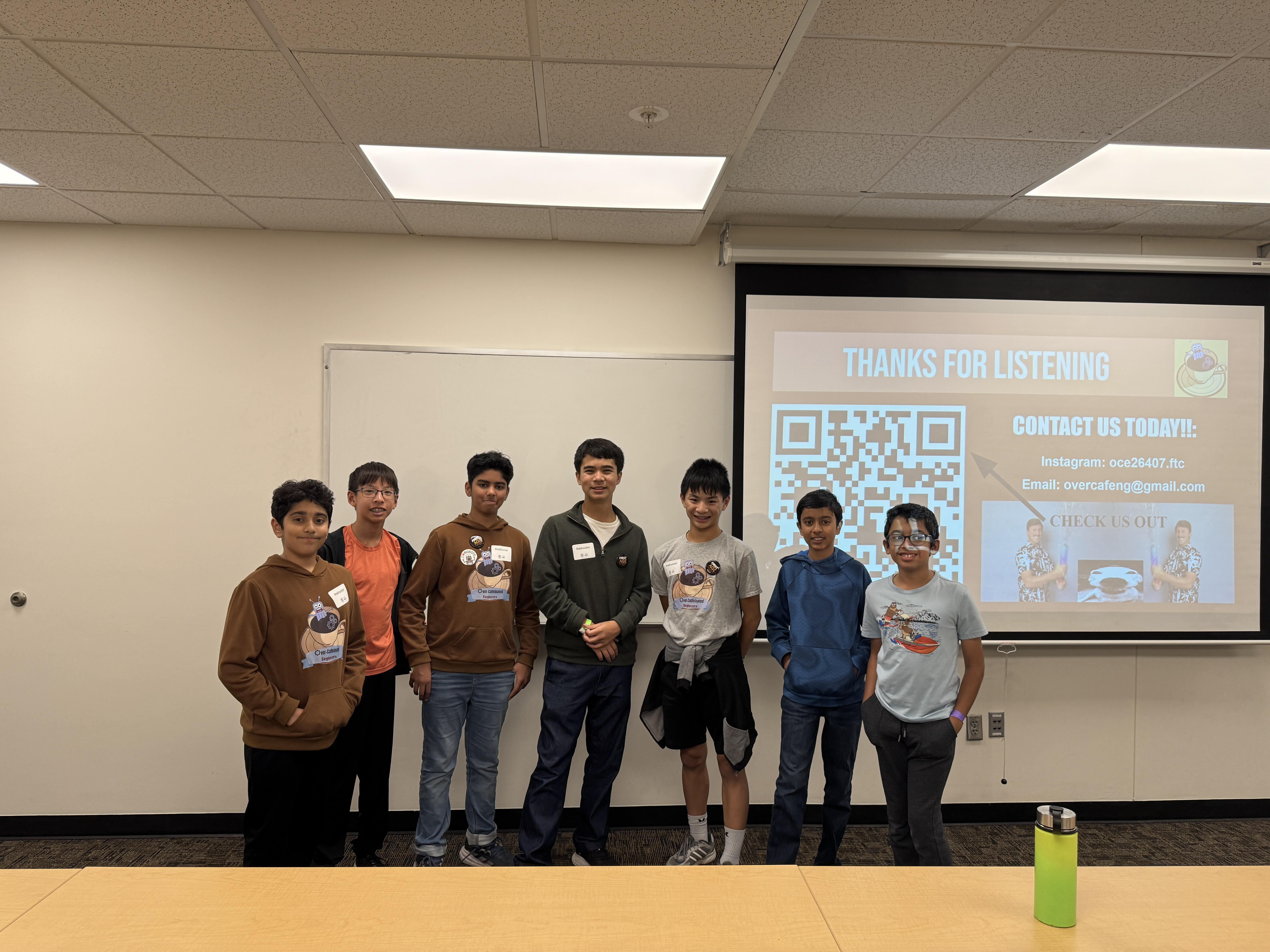 Over-Caffeinated Engineers - FTC Robotics Team
