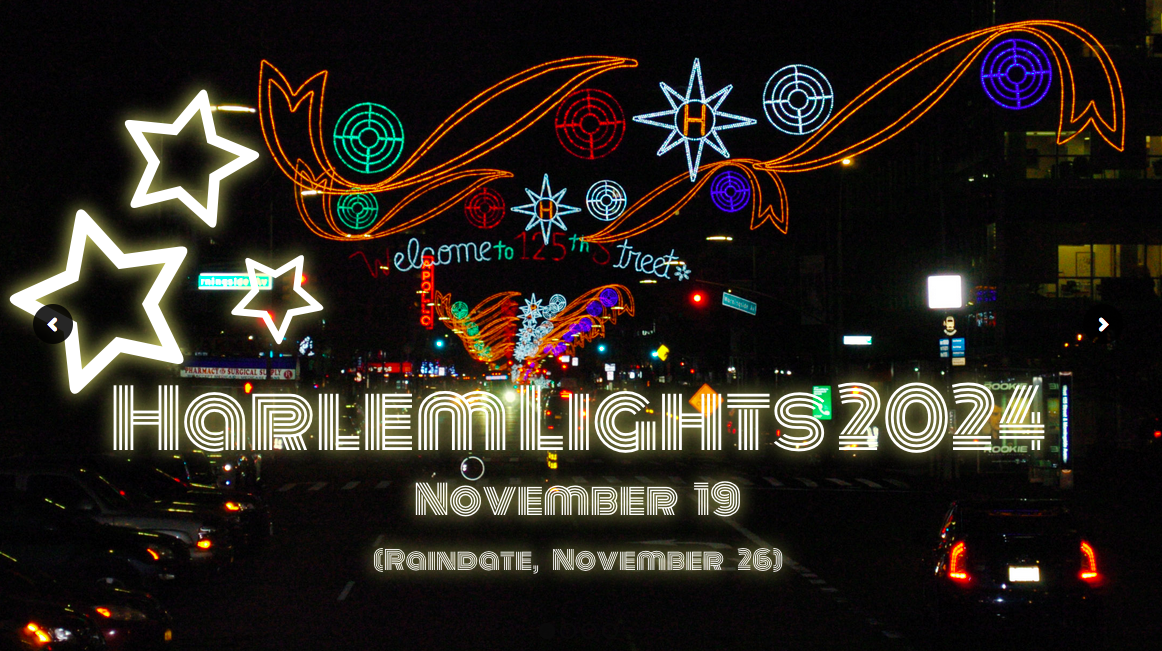 Harlem Holiday Lights 2024 | 125th Street Business Improvement District