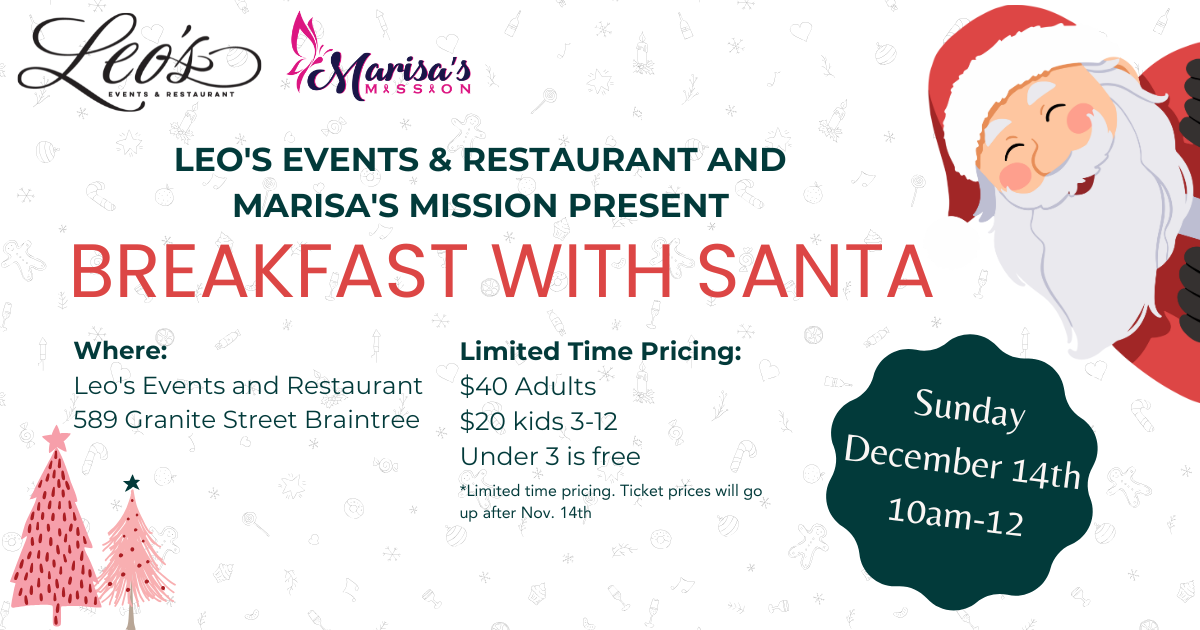 Leo's Events & Restaurant and Marisa's Mission Present Breakfast With ...