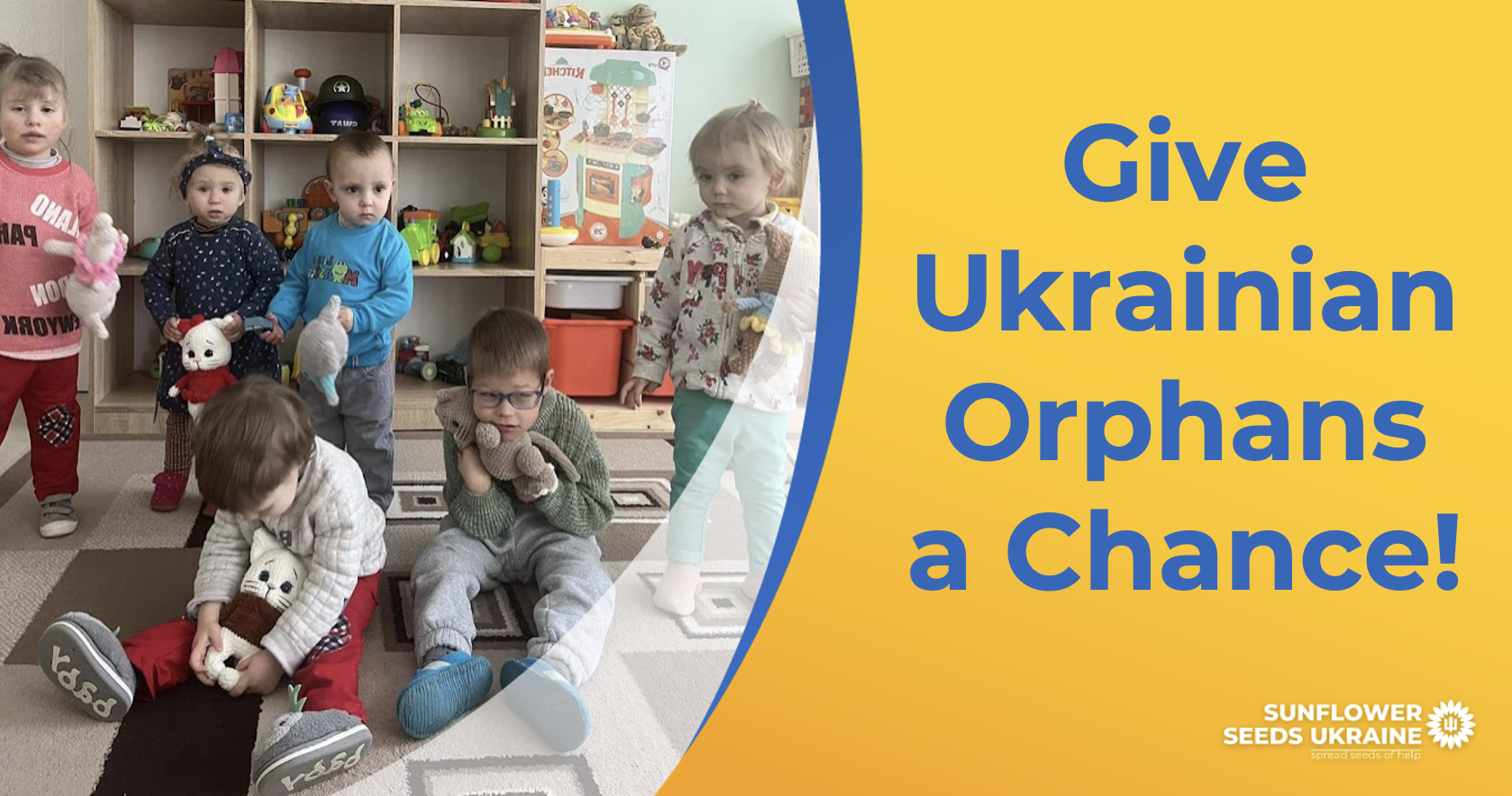 Give Ukrainian Orphans a Chance! | Sunflower Seeds Ukraine