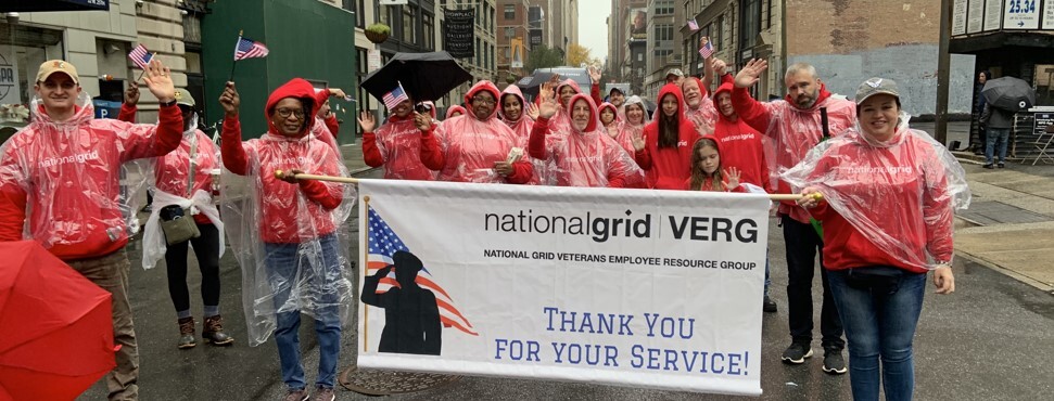 National Grid Veterans Employee Resource Group Poppy Sale