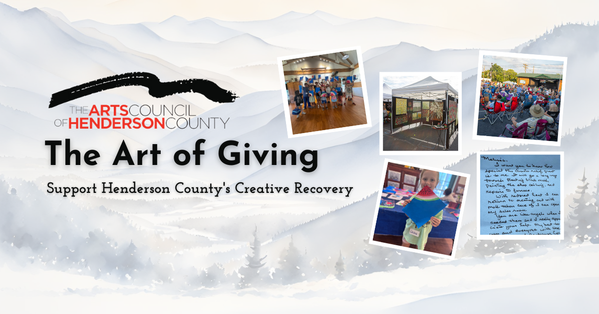 The Art of Giving | Arts Council of Henderson County Inc