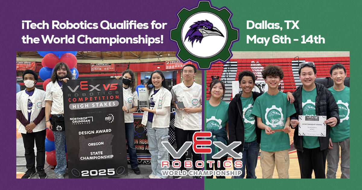 Help send iTech Robotics to the World Championships in Dallas!