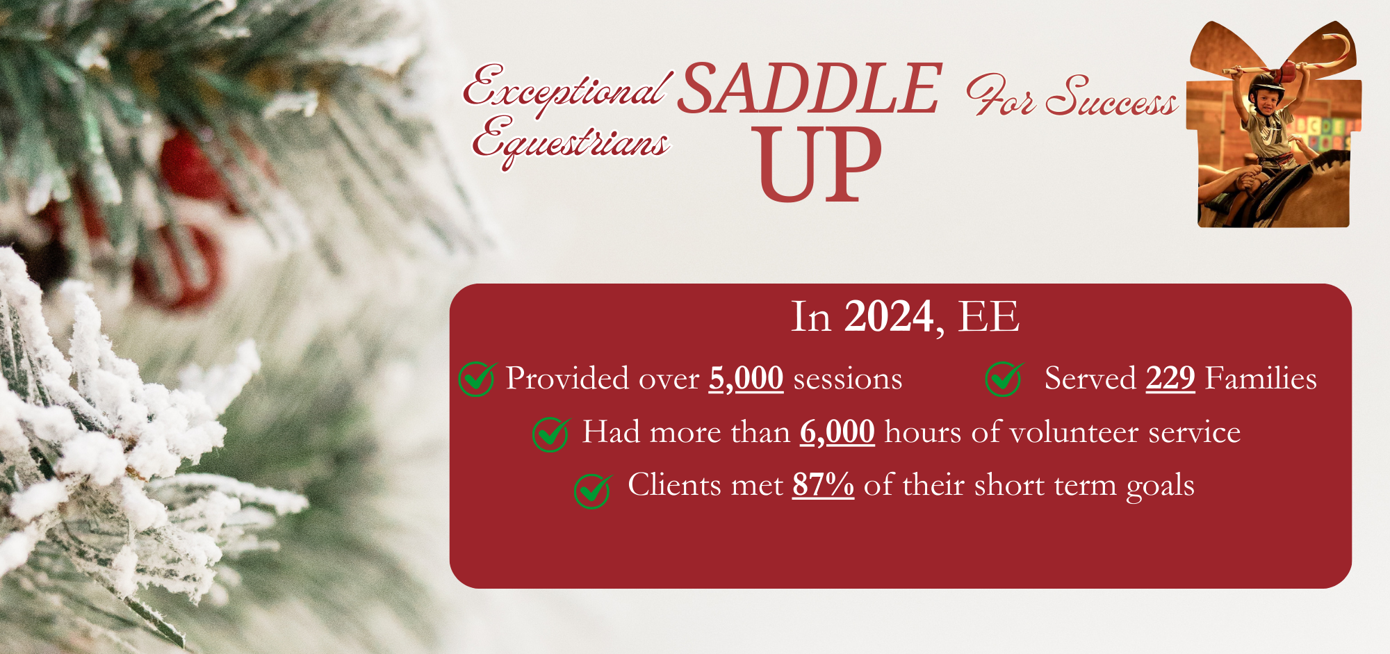 Saddle Up for Success