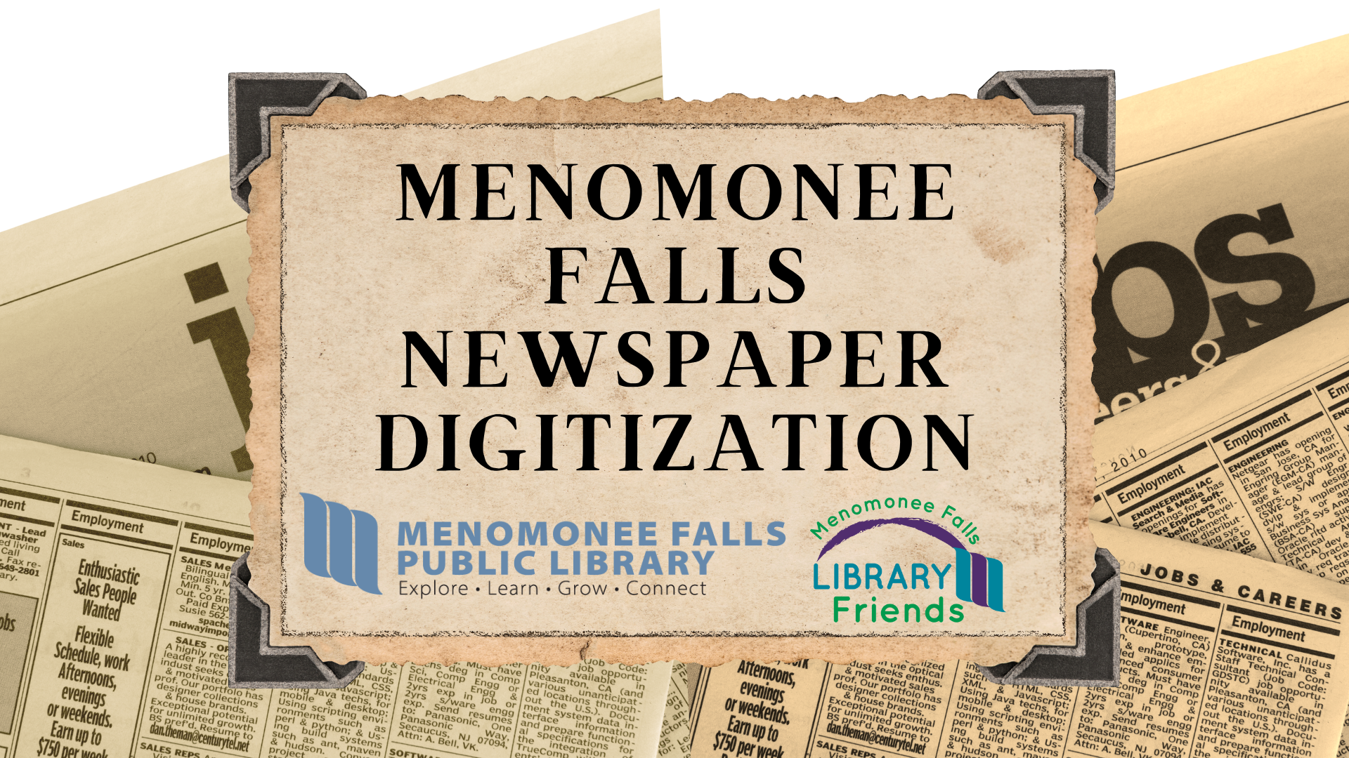 Menomonee Falls Public Library Newspaper Digitization Campaign ...