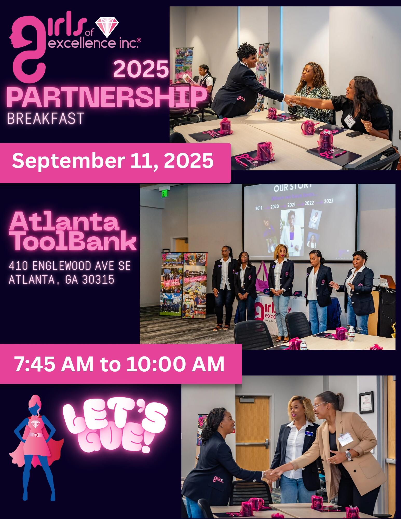Girls of Excellence, Inc. 2025 Partnership Breakfast | Girls of ...