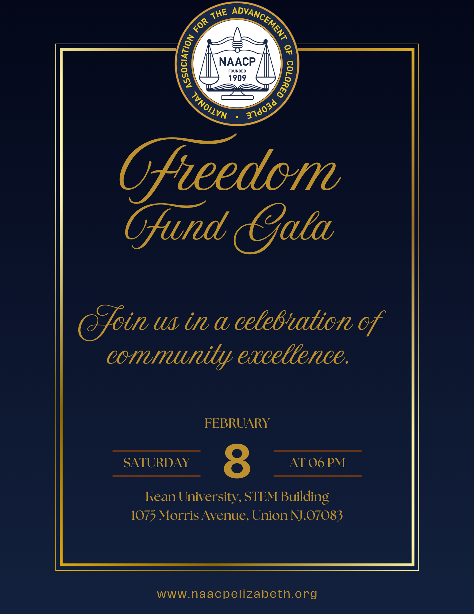 Elizabeth NAACP Freedom Fund Gala | Elizabeth Branch NAACP 2083-B