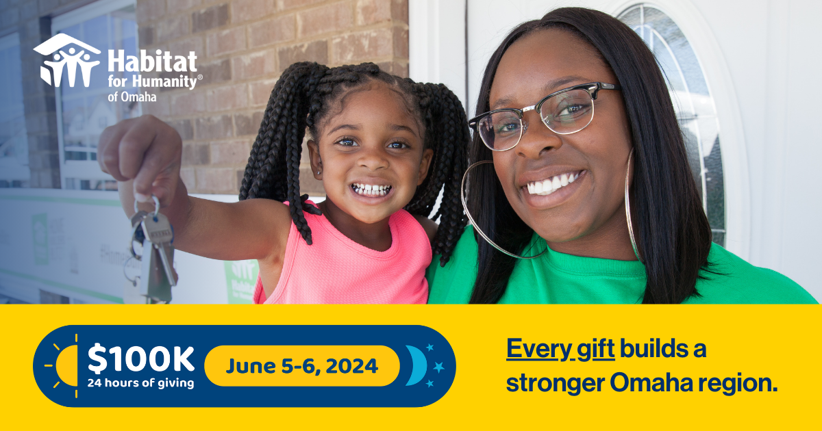 Habitat Omaha’s 24 Hours of Giving