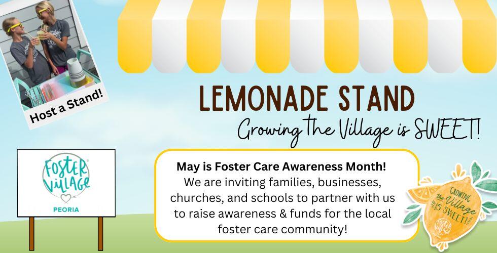 Lemonade Stand: Growing the Village is SWEET | Foster Village Peoria