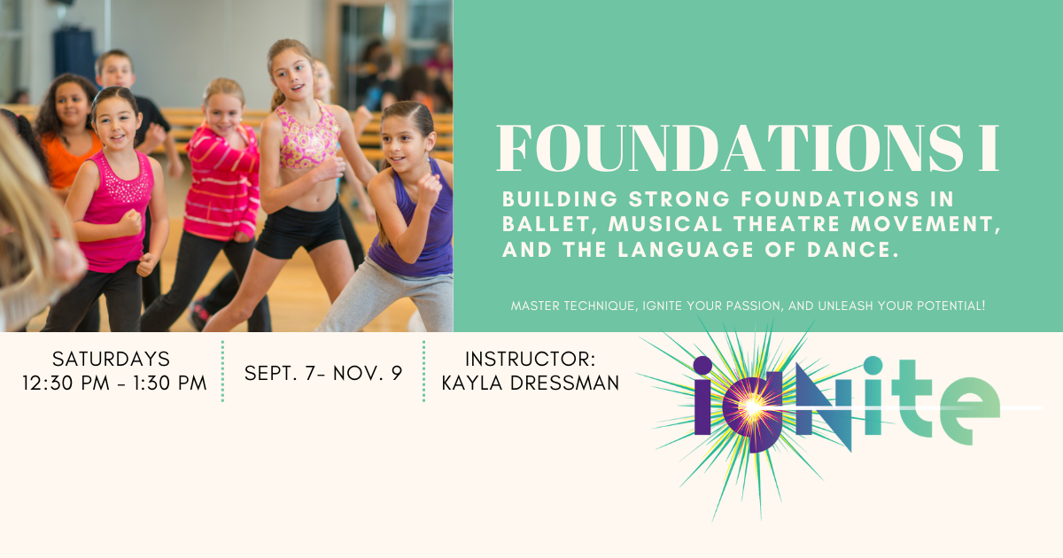 Foundations 1: Intro to Musical Theatre Dance