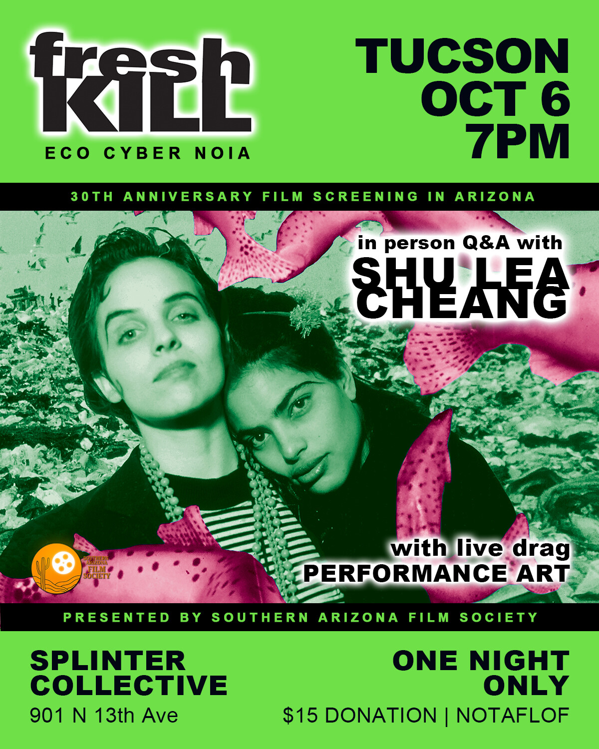 Southern Arizona Film Society Presents: Fresh Kill with Shu Lea Cheang in person