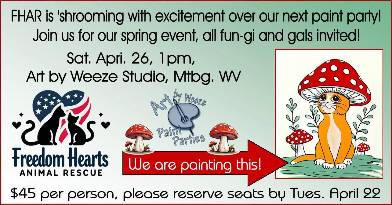 FHAR Spring Paint Fundraiser