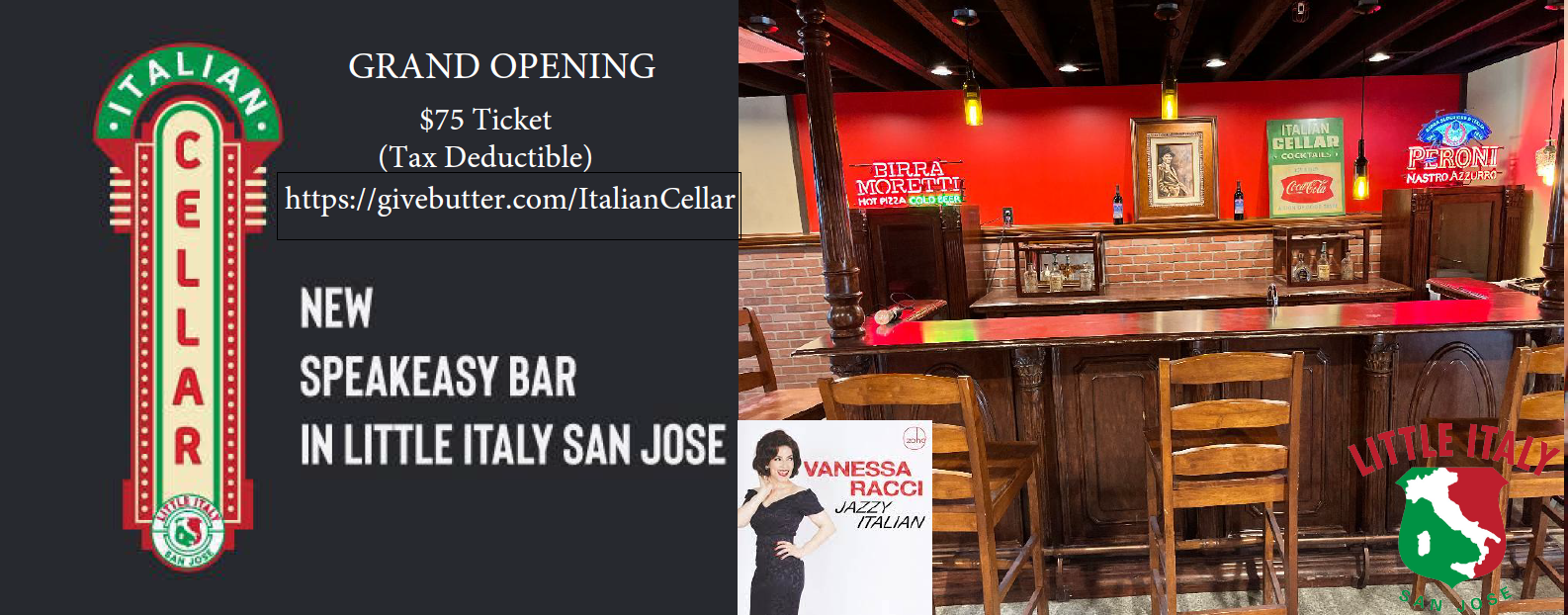 VIP Grand Opening of Little Italy Museum's Italian Cellar