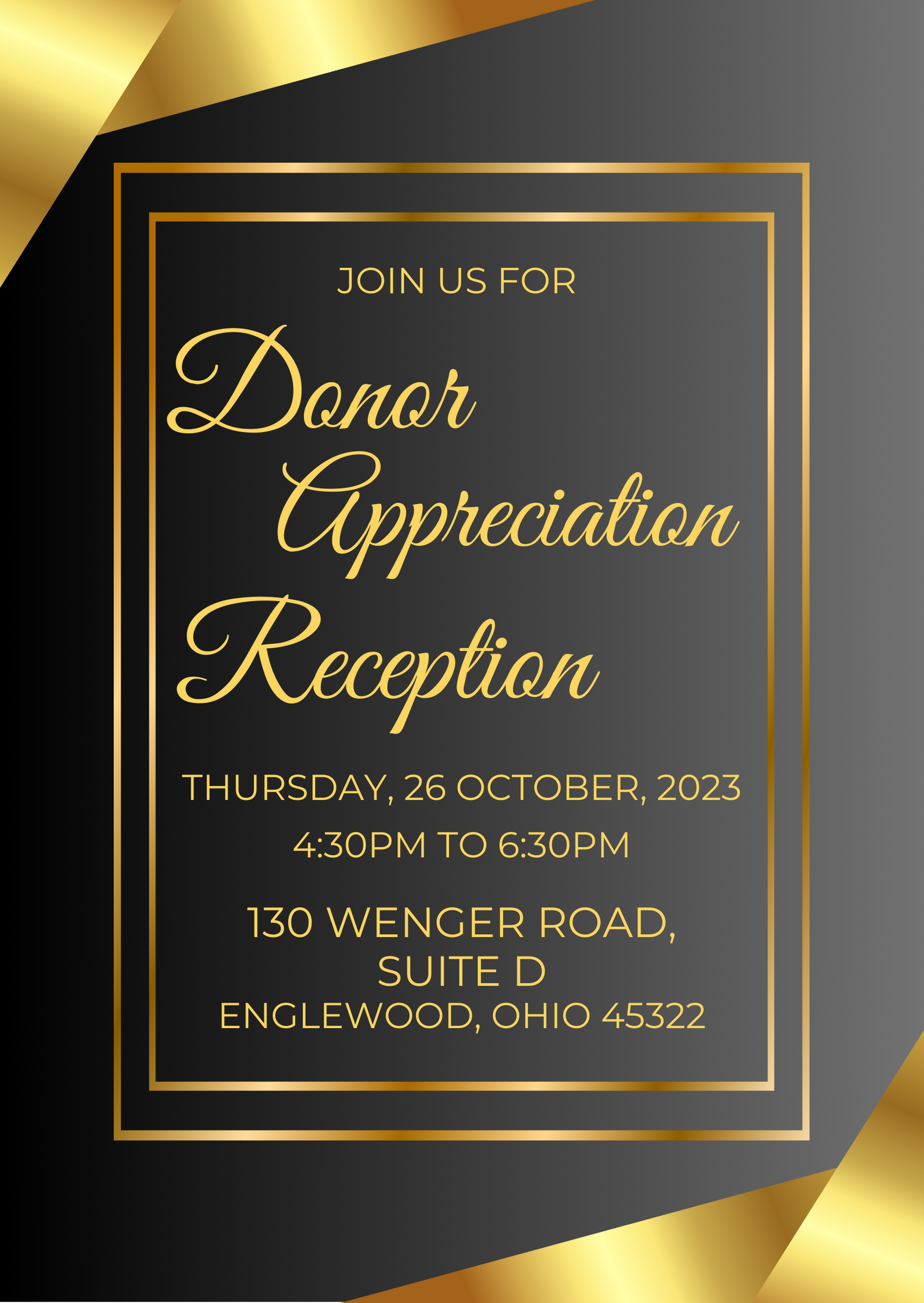 Donor Appreciation Event