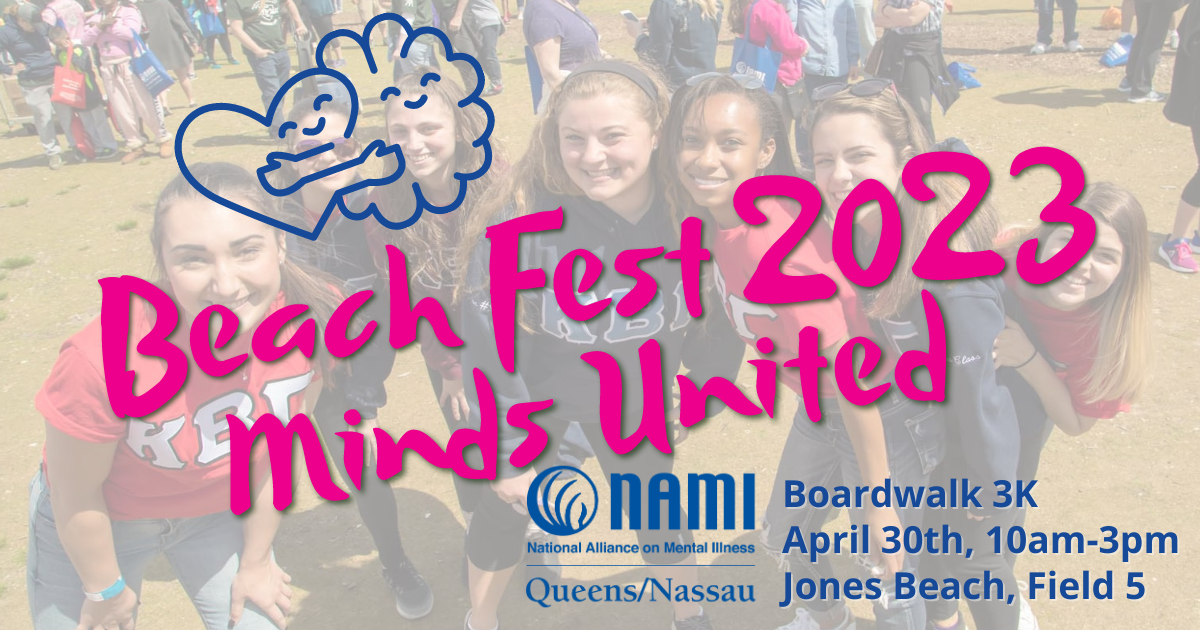 NAMI Queens/Nassau - BeachFest 2023: Minds United | NAMI Queens/Nassau