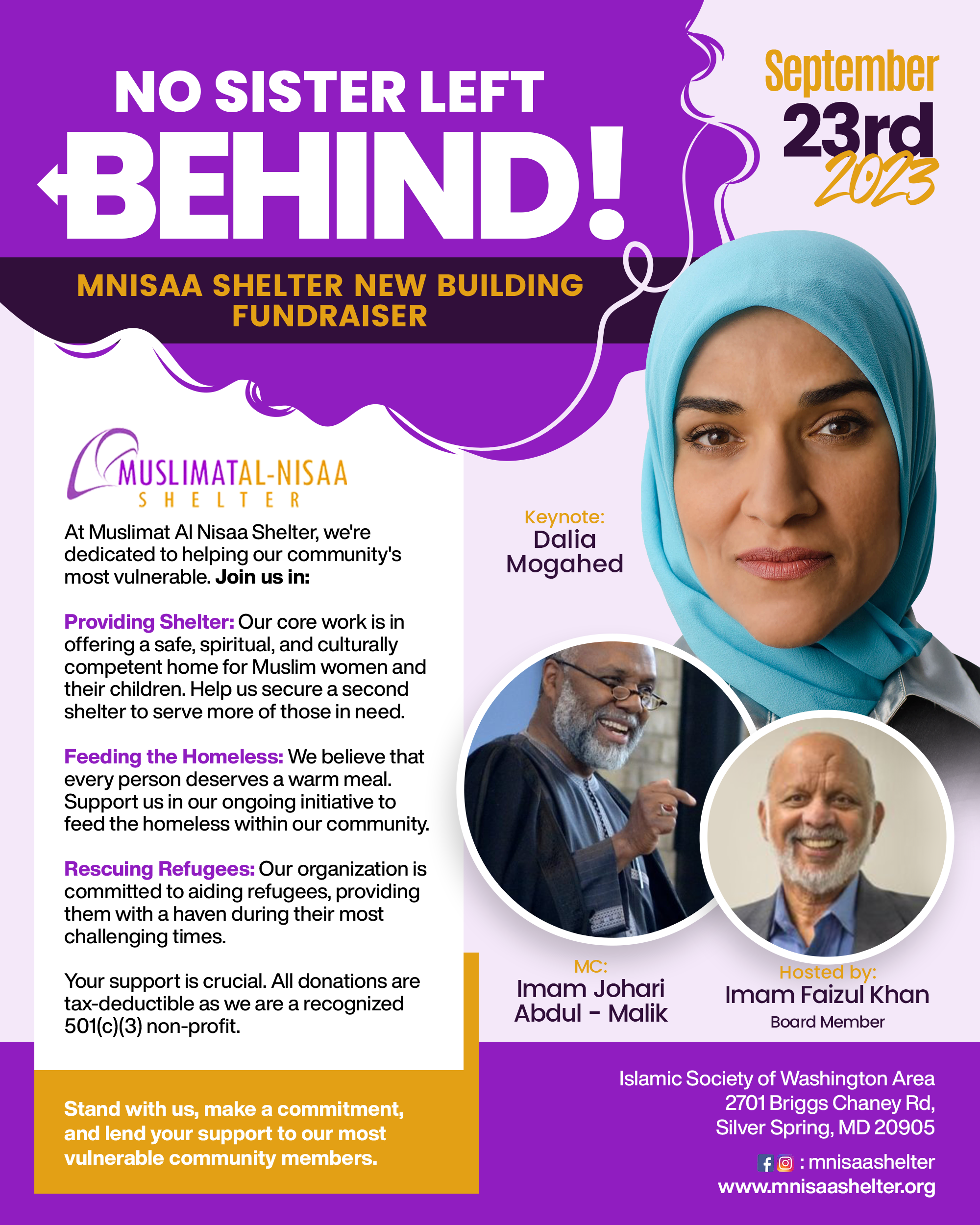 Asma Hanif Lifetime Appreciation and Fundraiser