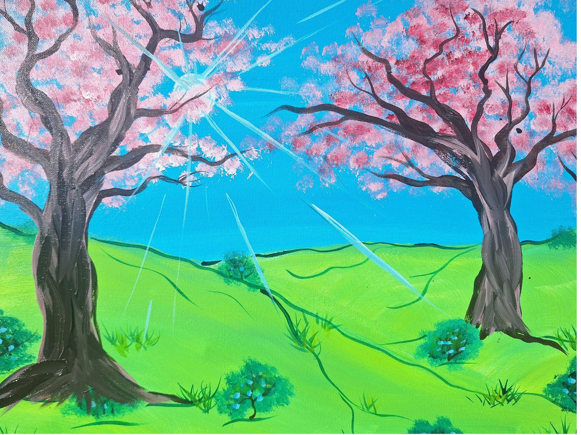 Painting with Dani: April Painting Class | Blue Springs City Theatre