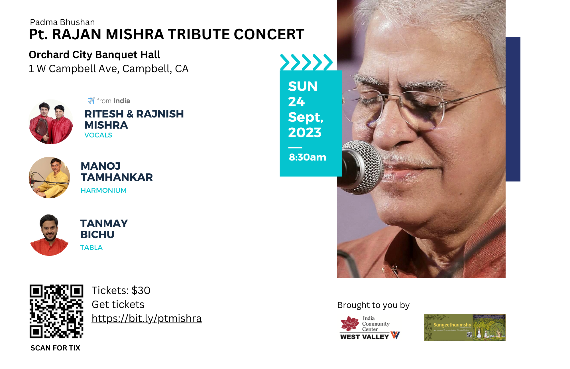 Padma bhushan Pt Rajan Mishra Tribute Concert | Sangeethaamsha