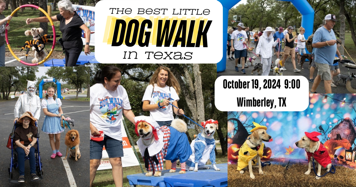 The Best Little Dog Walk in Texas