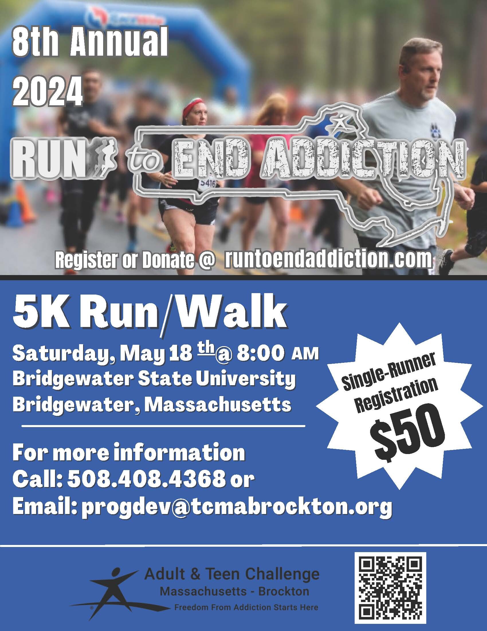 5K Run / Walk with Adult and Teen Challenge