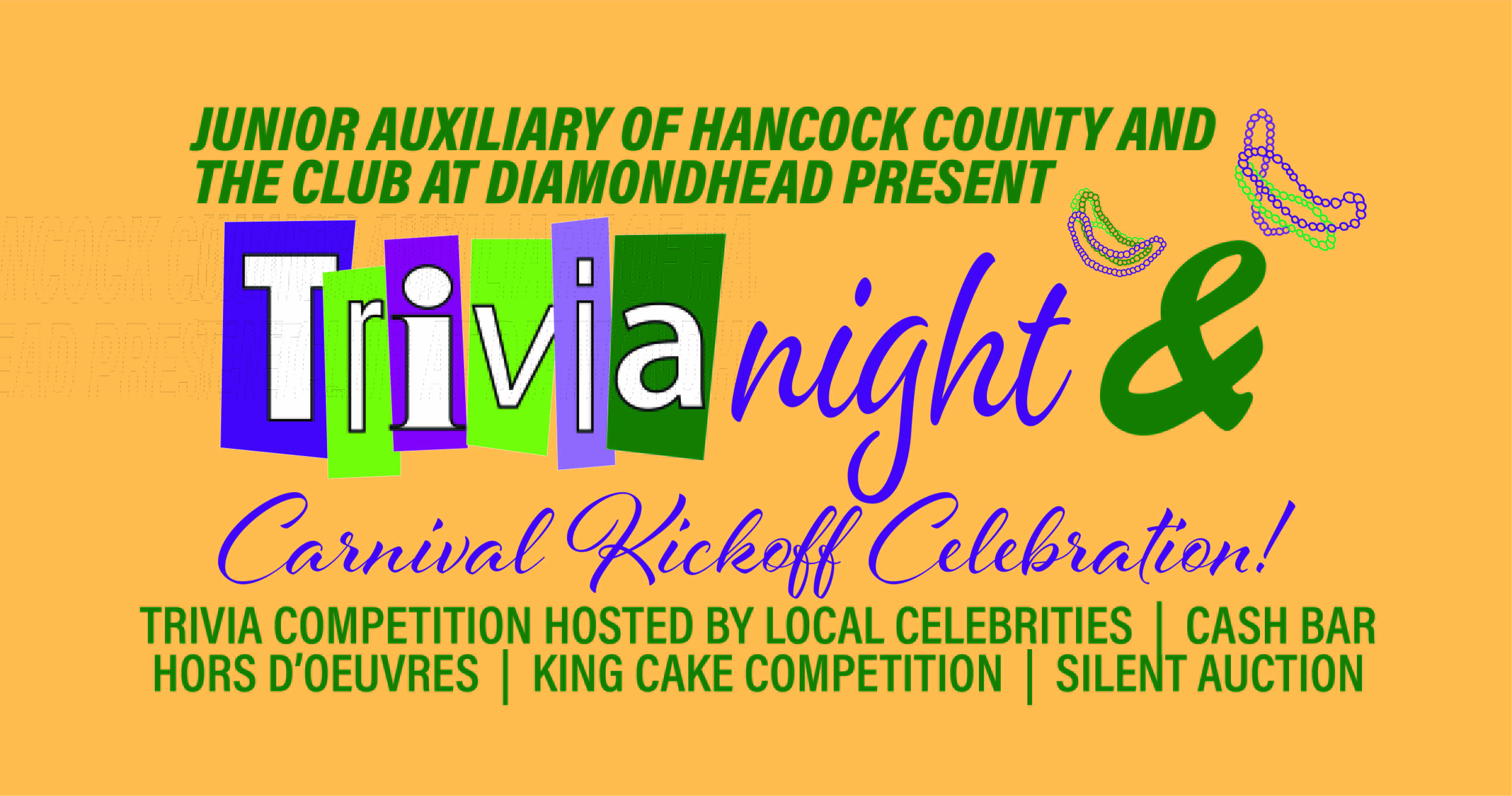 2025 Trivia Night & Carnival Kickoff Celebration