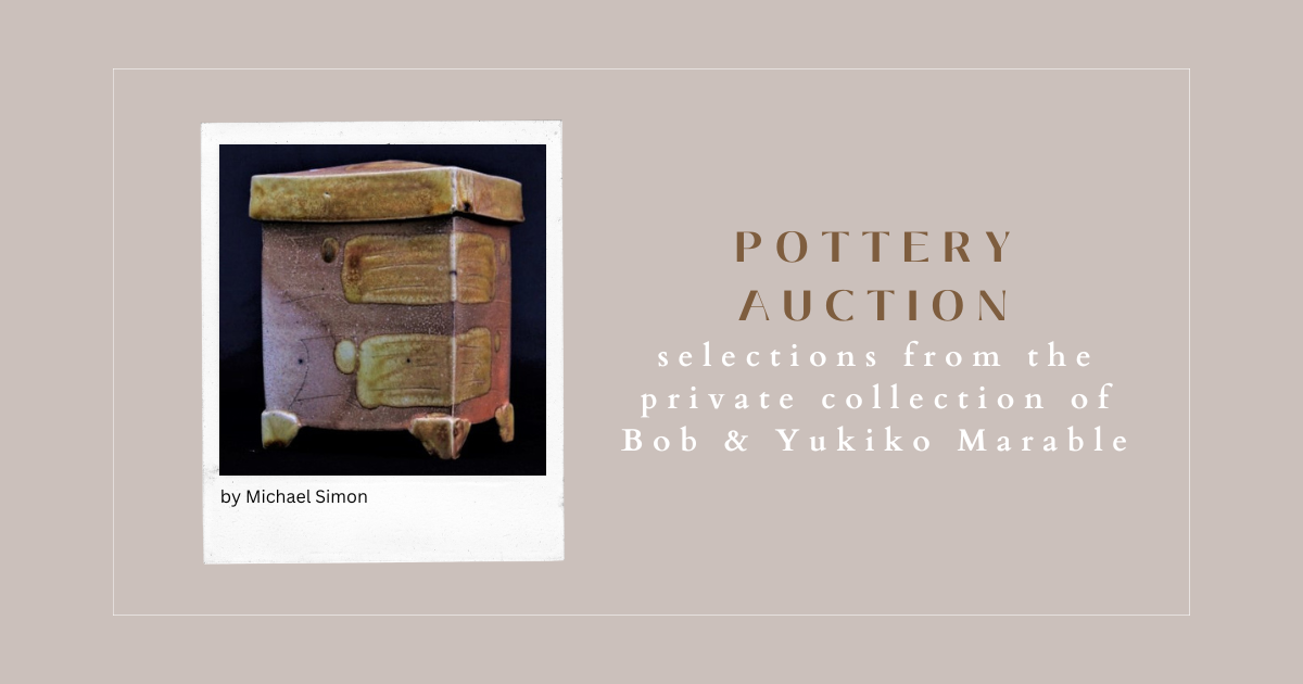 Pottery Auction: Selections from the Private Collection of Bob & Yukiko ...