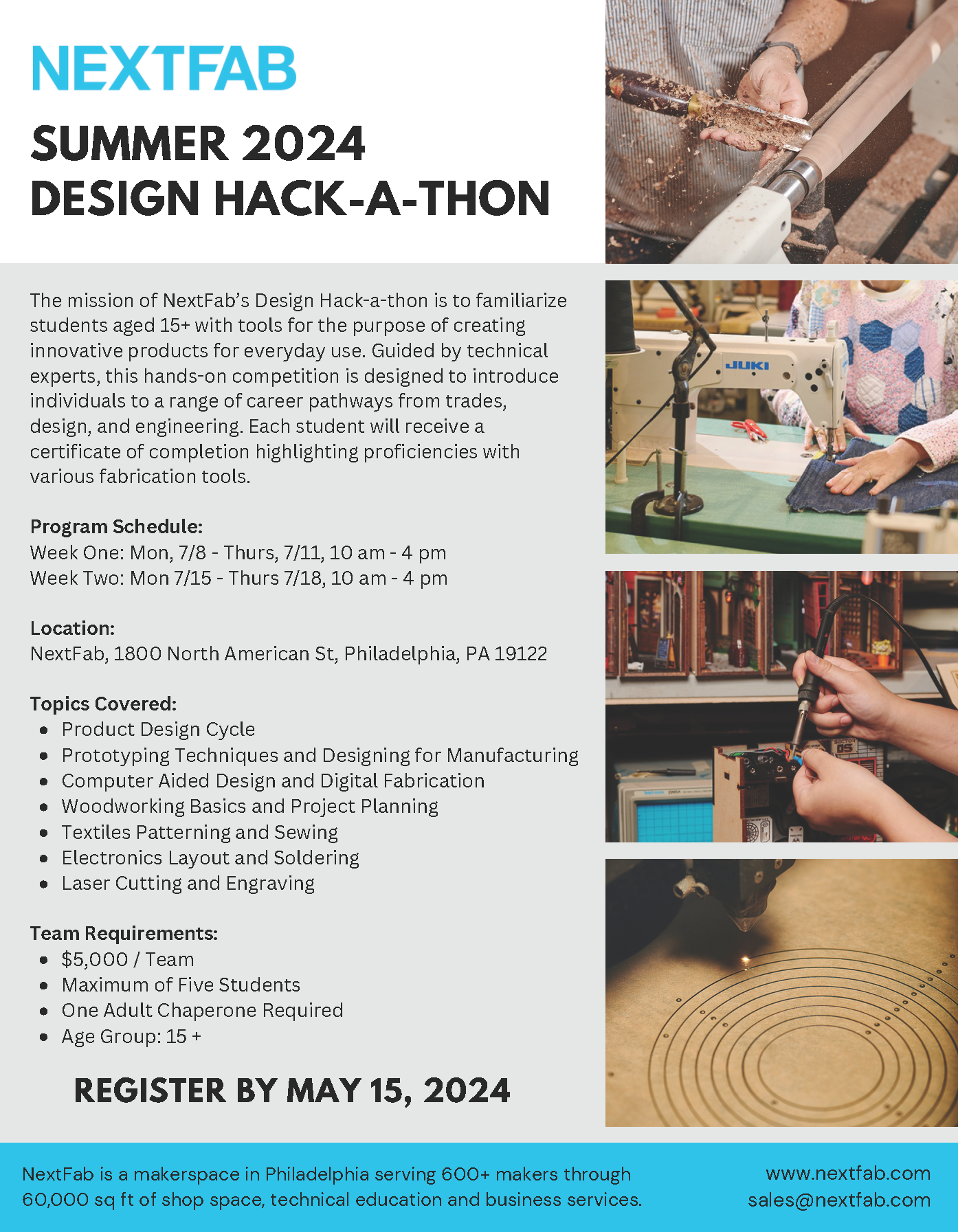 STEM Club NextFab Fundraiser | Camden Catholic High School