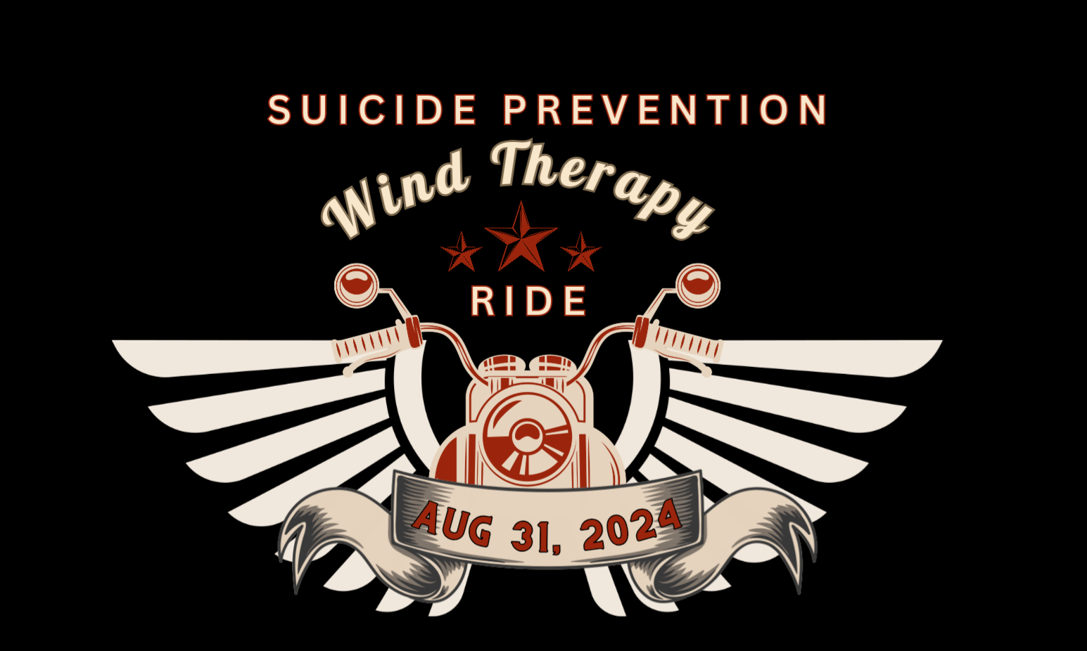 Wind Therapy Ride to Prevent Suicide