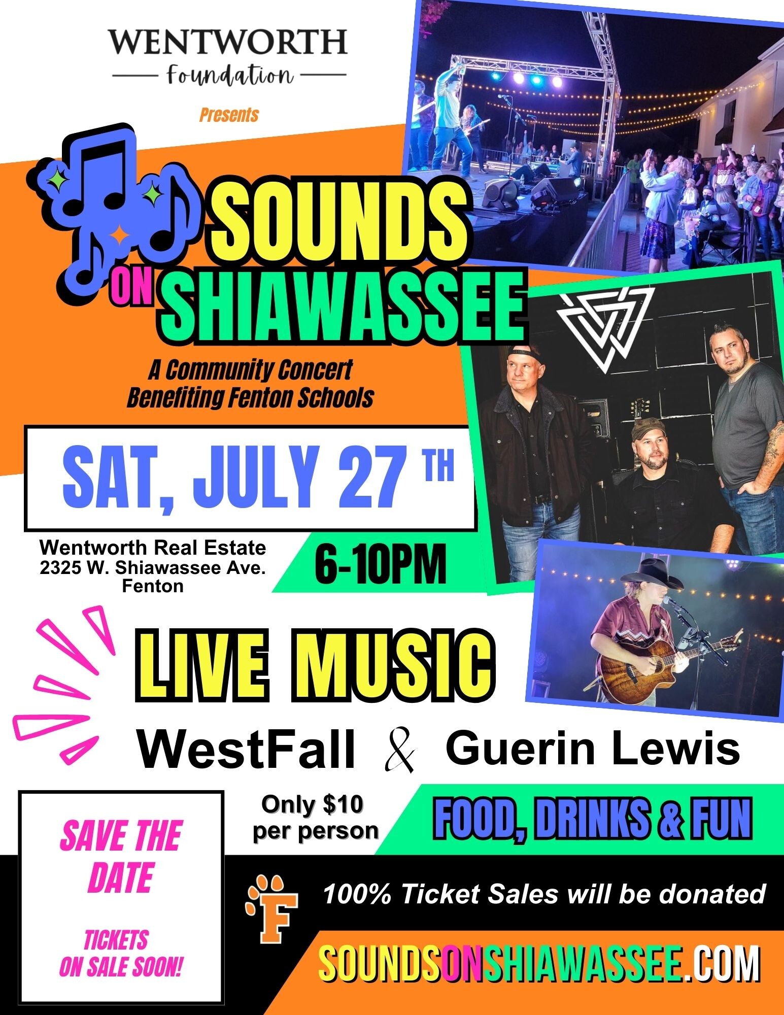 SOS Tickets | Wentworth Foundation