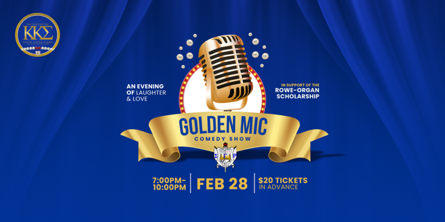 Golden Mic Comedy Show | Sigma Gamma Rho Sorority, Inc., Kappa Kappa ...