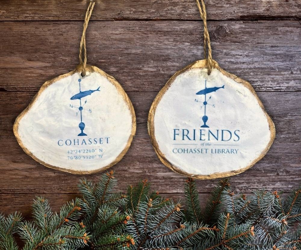 Friends of the Cohasset Library Ornament (FY2024)
