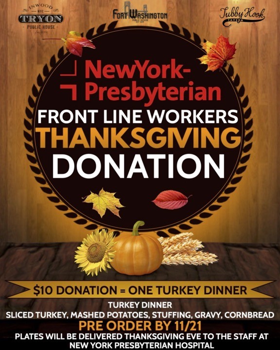 Frontline Workers Thanksgiving Meal Donations