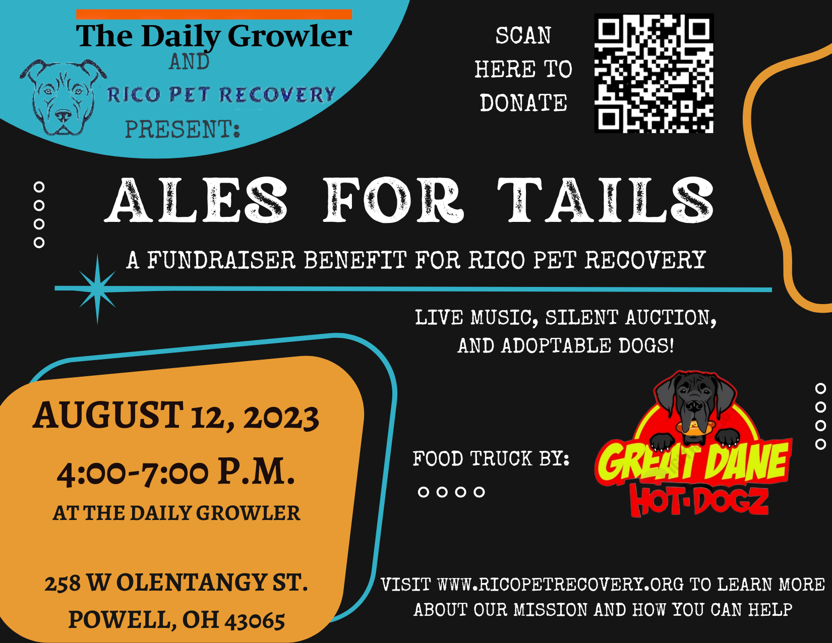 Ales for Tails | Rico Pet Recovery