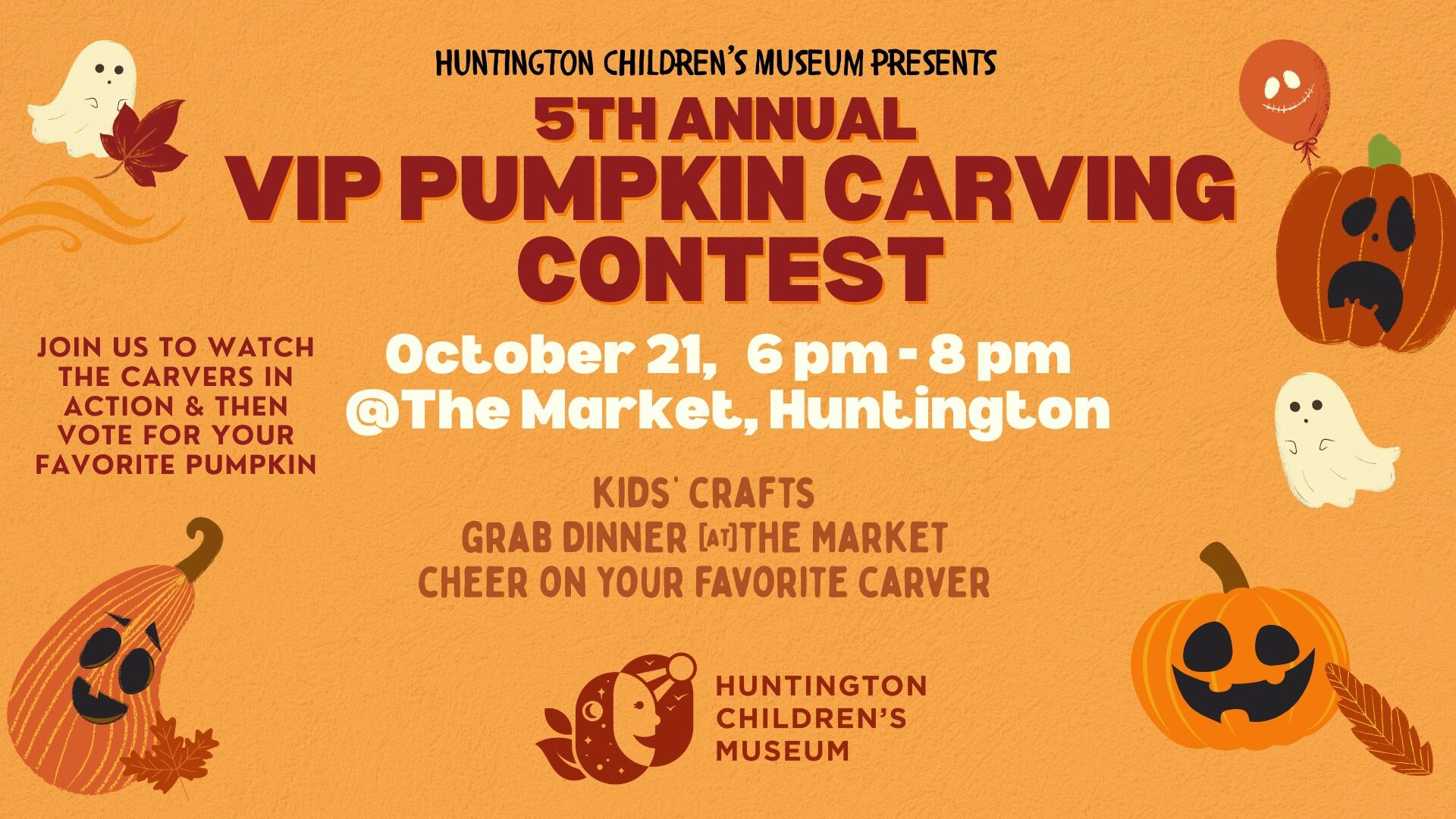 Pumpkin Carving Contest 2025, VIPS: Very Important Pumpkins ...