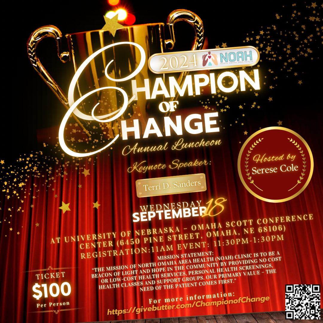 2024 NOAH Clinic Champion of Change Luncheon | North Omaha Area Health ...