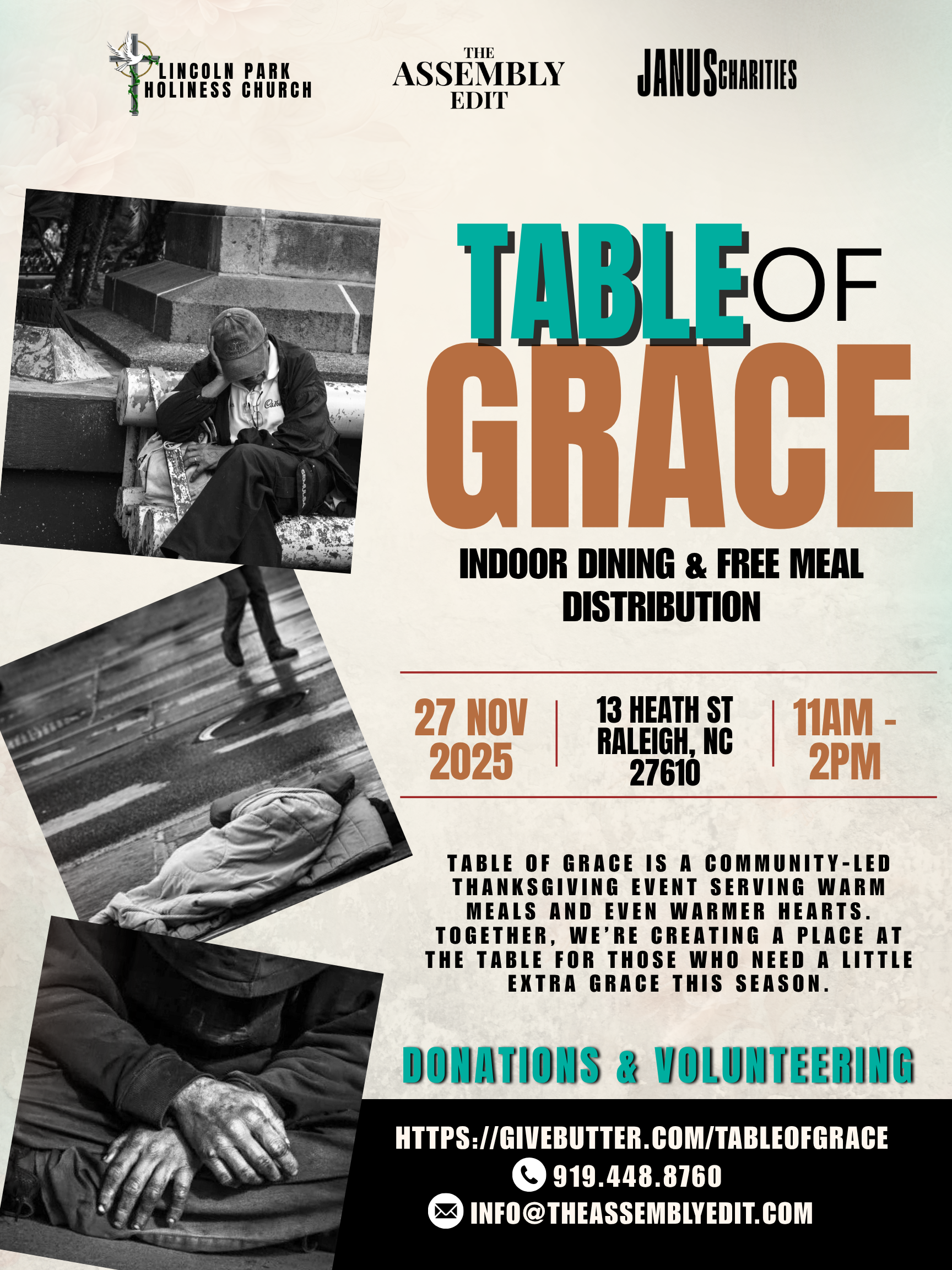 Table Of Grace - Community Thanksgiving Experience