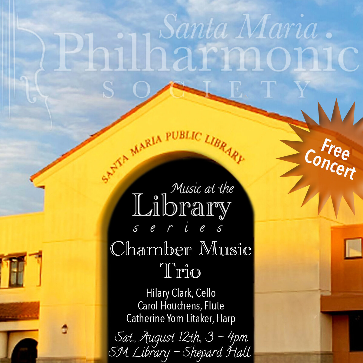 Music at the Library - Chamber Music Trio