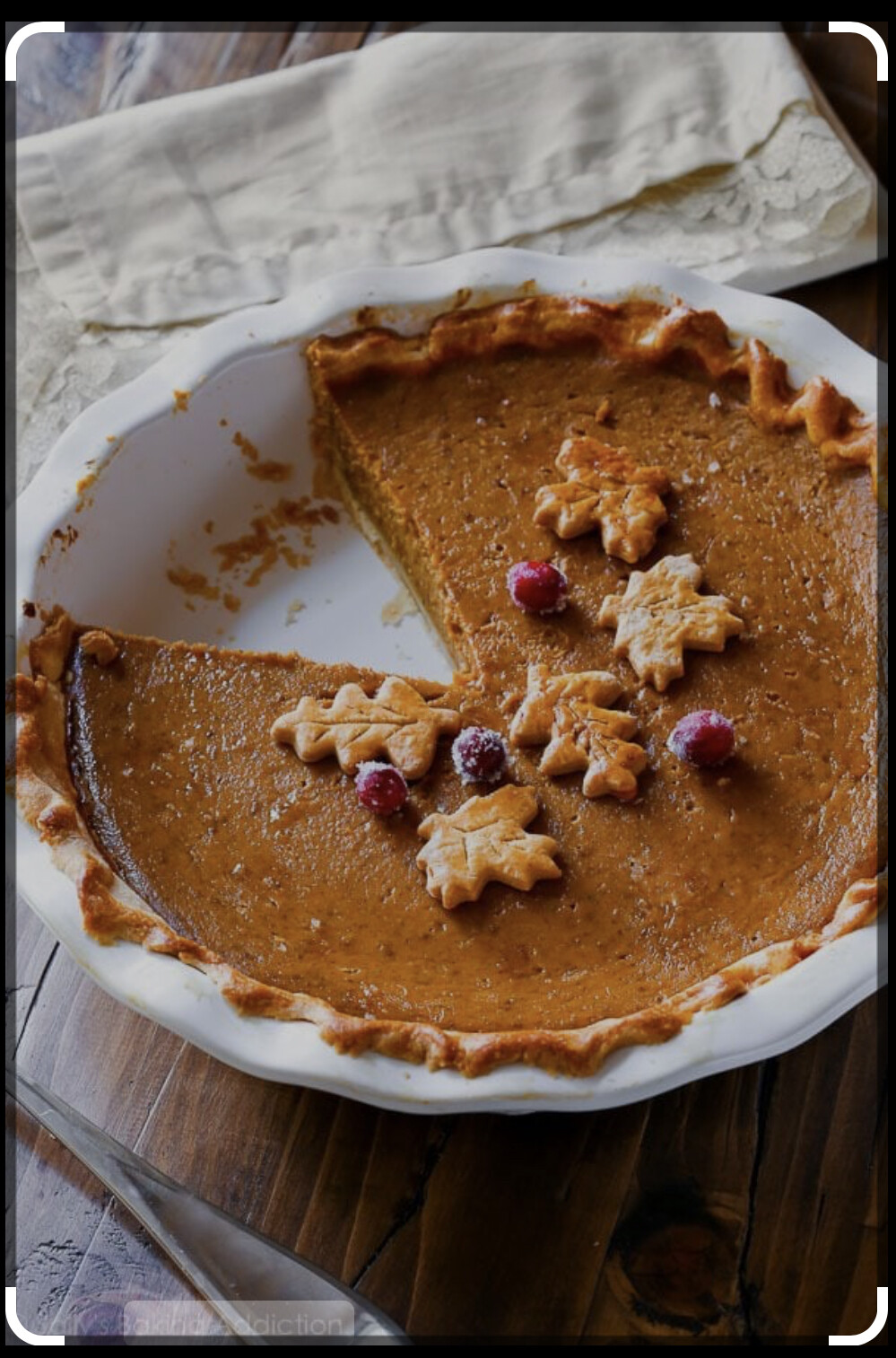 Junior Class Holiday Pie Sales